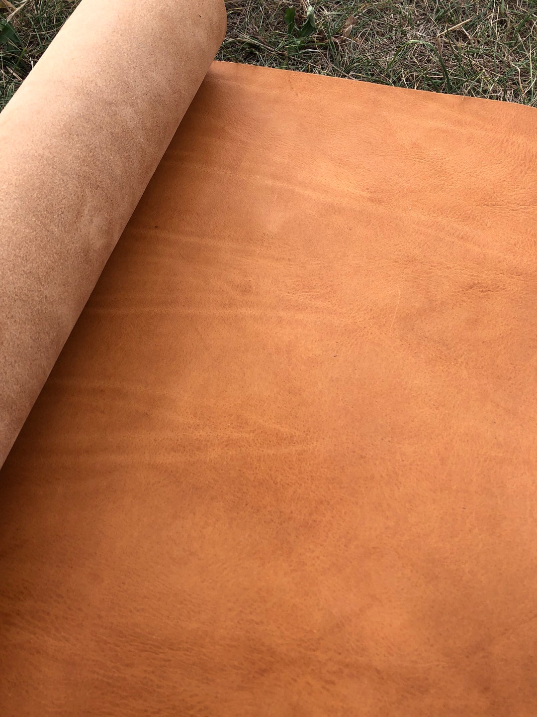 Saddle Tan Veg Tanned Leather Strap Full Grain Leather - Etsy