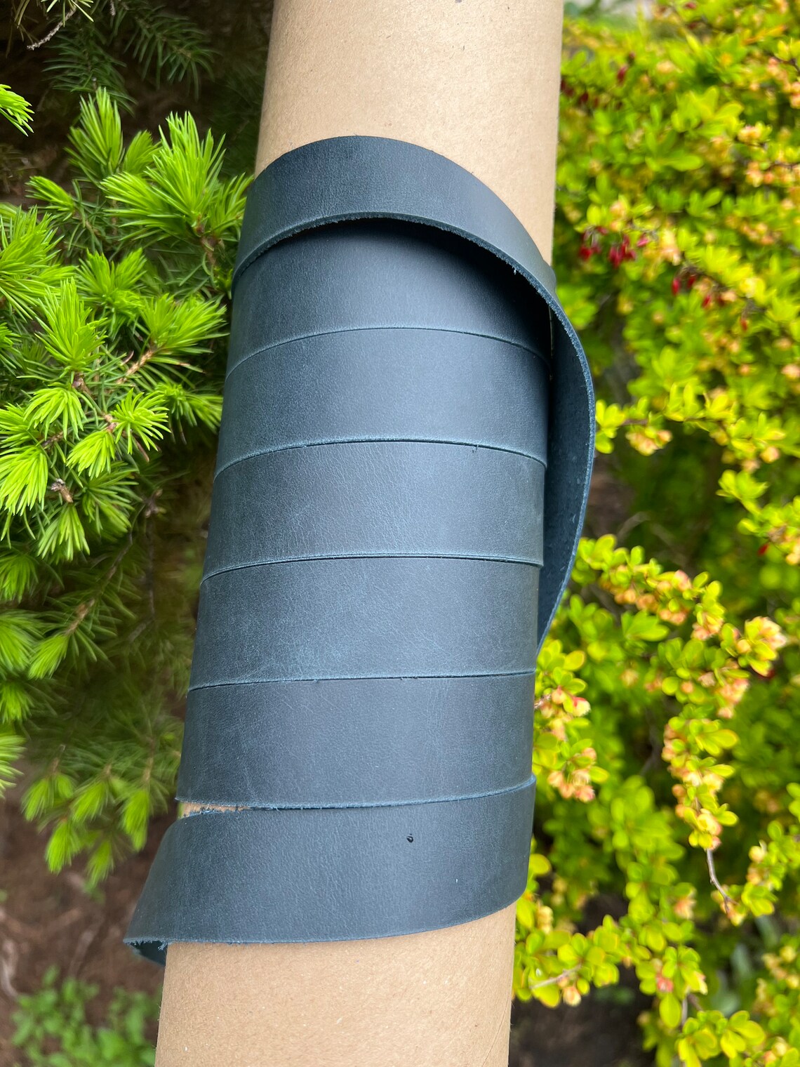 Distressed Ocean Blue Full Grain Leather Strap: 1.5mm Thick - Etsy