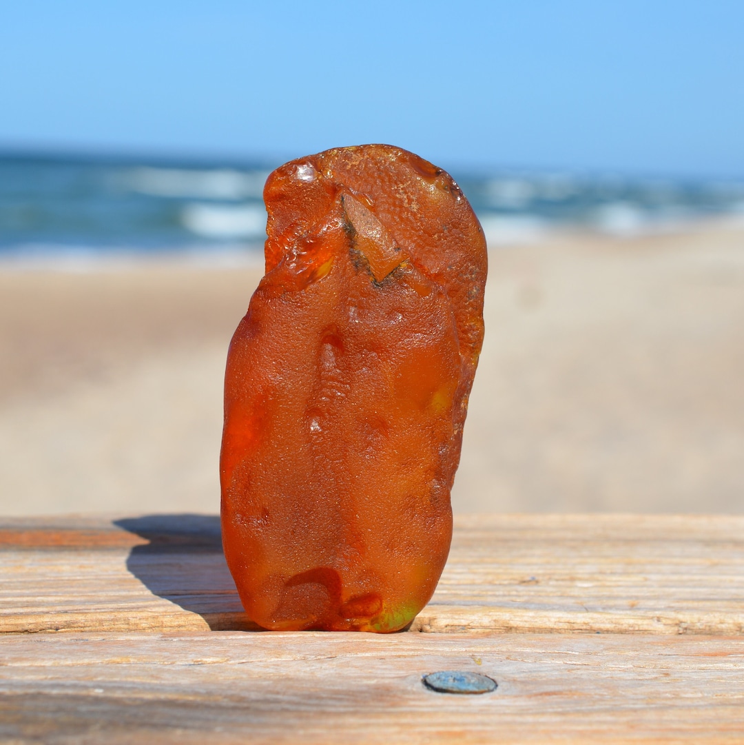 Raw Amber Stone From Baltic Sea, Extra Large Amber Stone, Unique Baltic ...