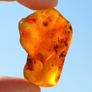 Raw Amber Stone, Natural Cognac Baltic Amber, Rough Amber Nugget ...