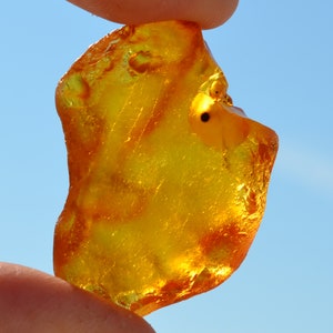 Raw White Baltic Amber Stone, Untreated Unpolished Amber Nugget From ...