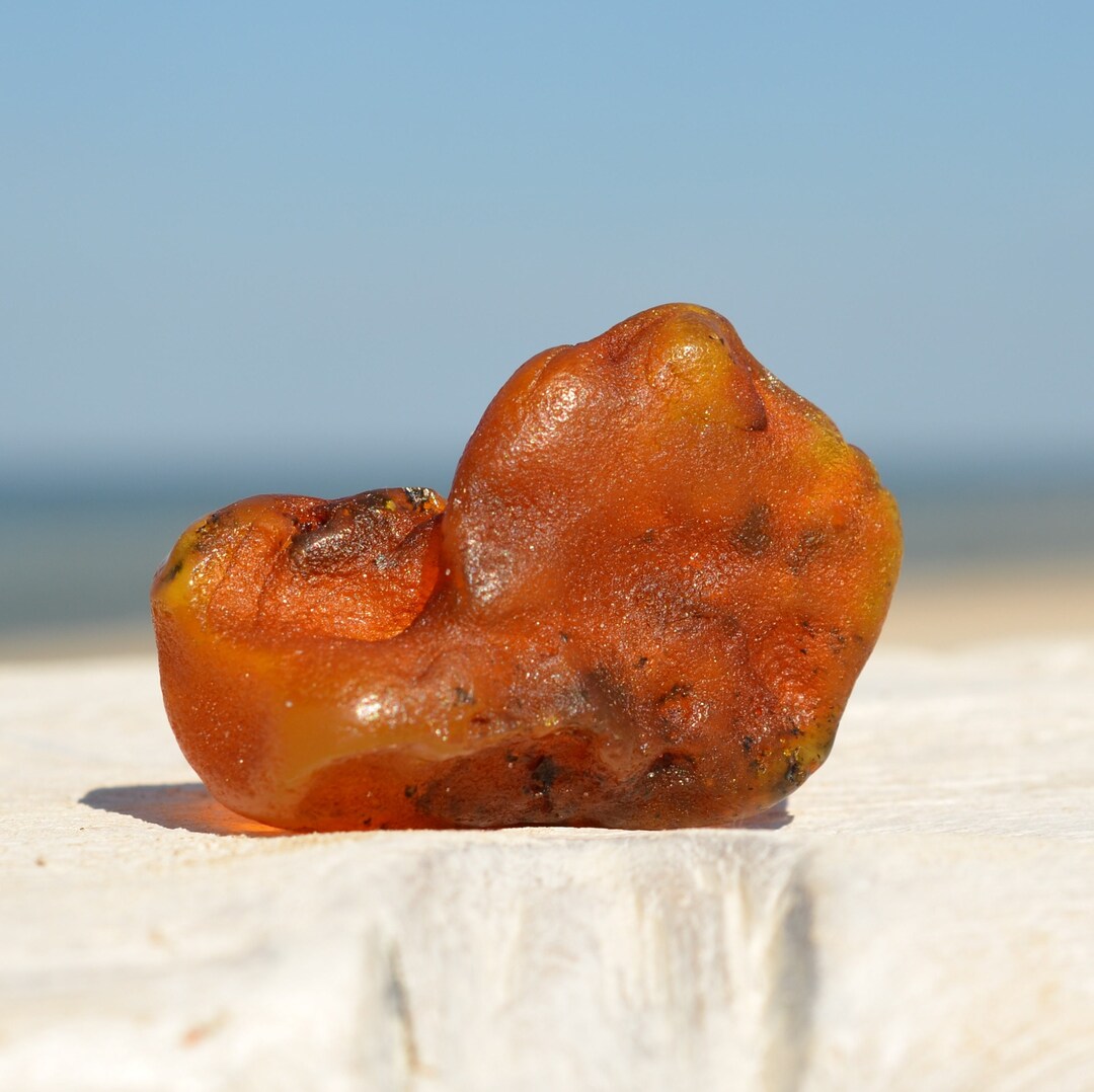 Raw Amber Stone, Natural Cognac Baltic Amber, Rough Amber Nugget ...