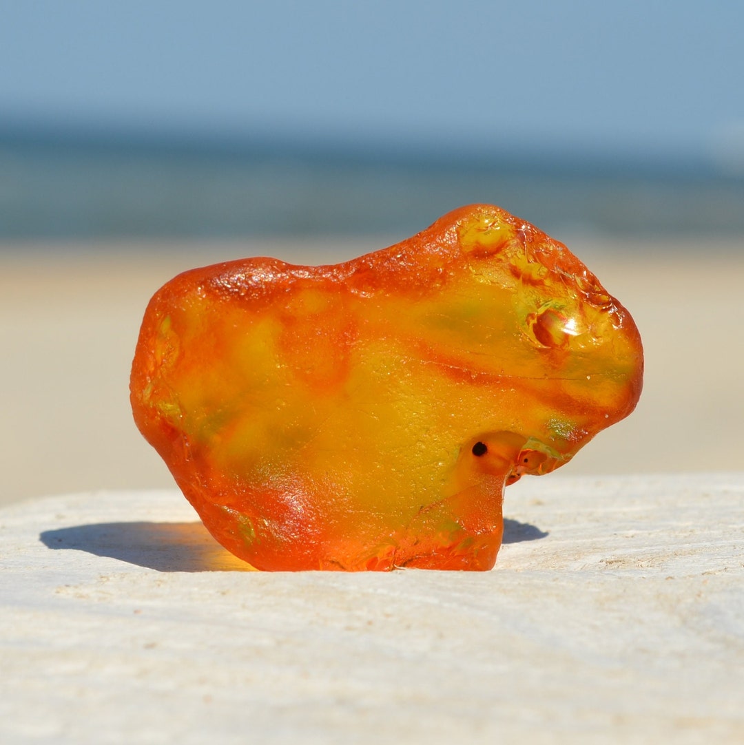 Raw White Baltic Amber Stone, Untreated Unpolished Amber Nugget From ...