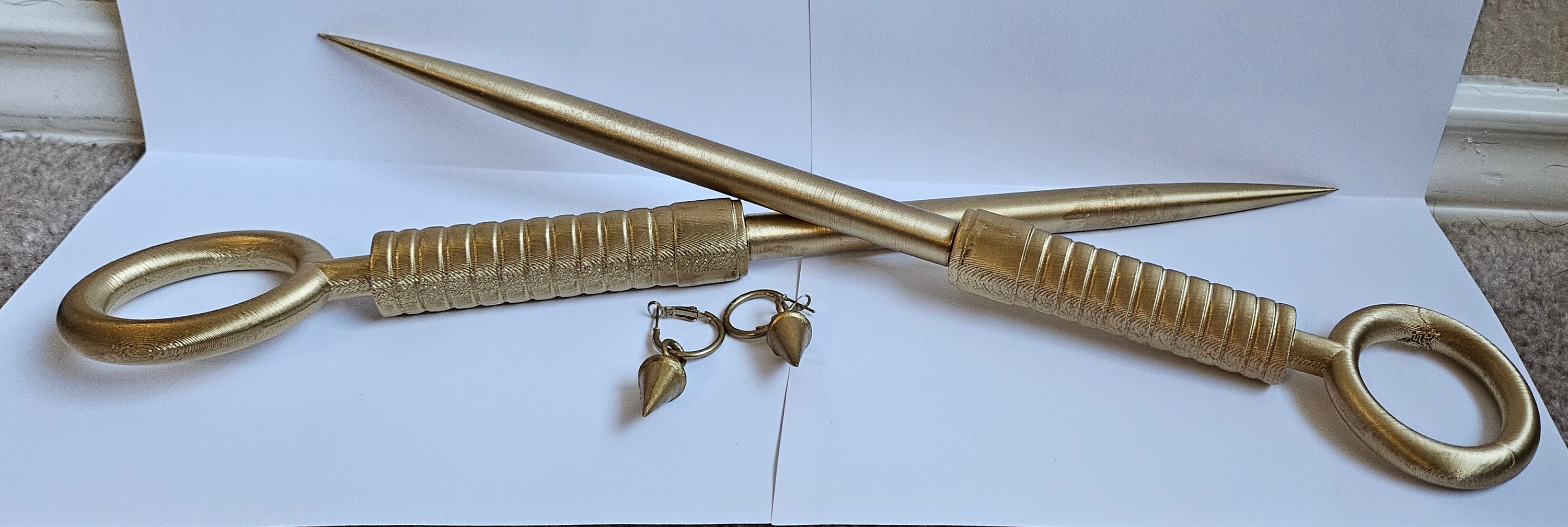 Anime Cosplay Accessory Costume Daggers and Earring - Etsy