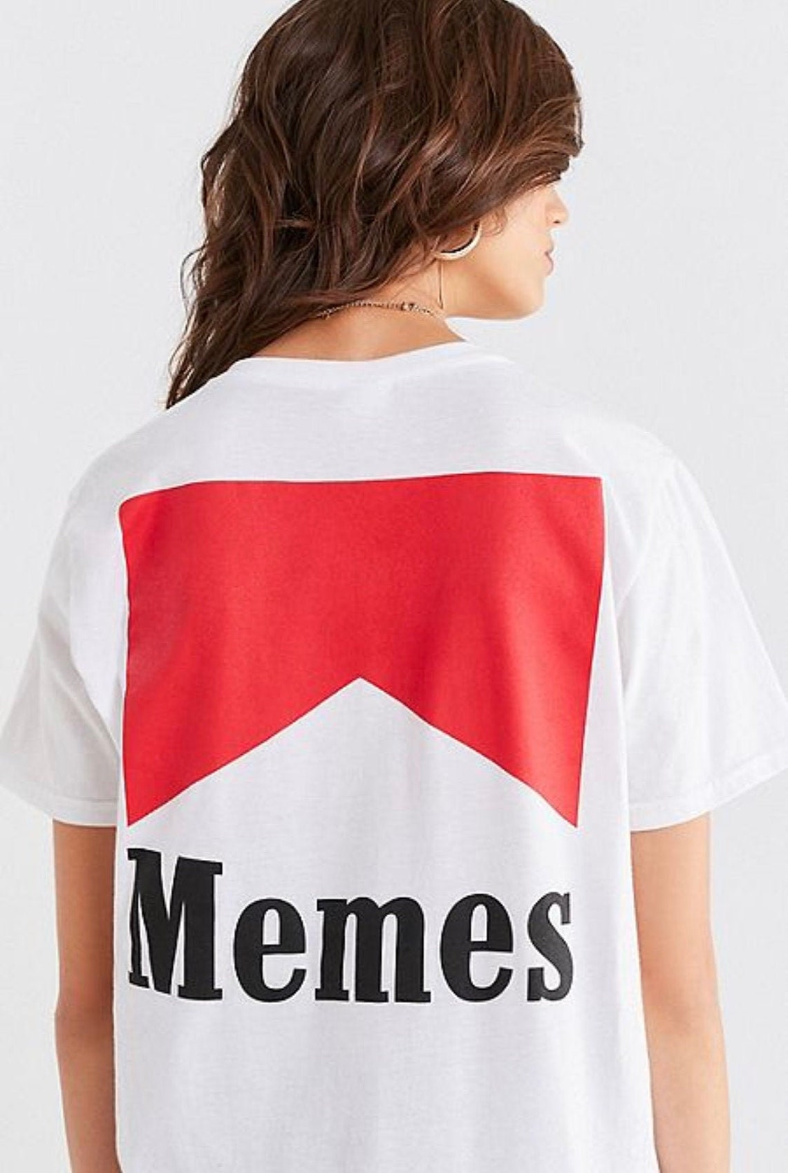 Marlboro Memes Are Addicting Graphic Tee White T Shirt Etsy