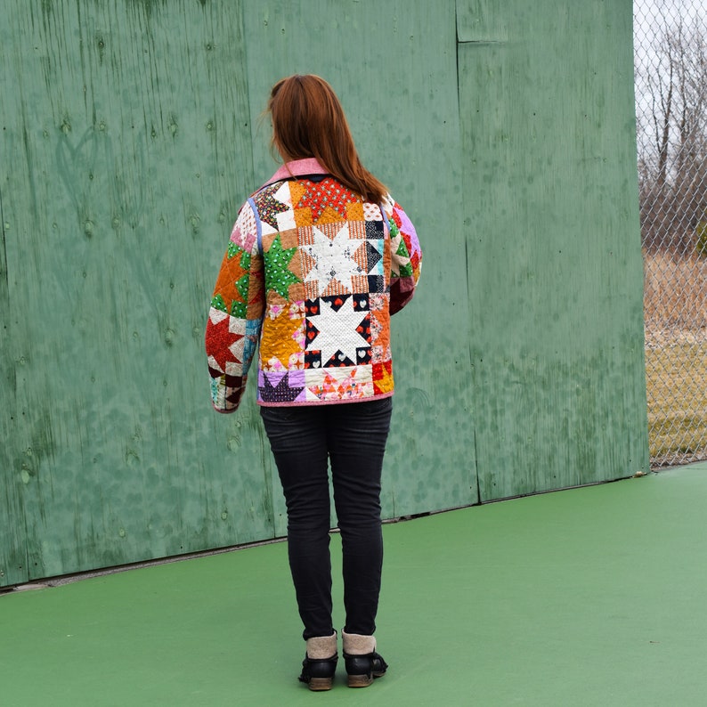 Patchwork Chore Coat Pattern - Etsy