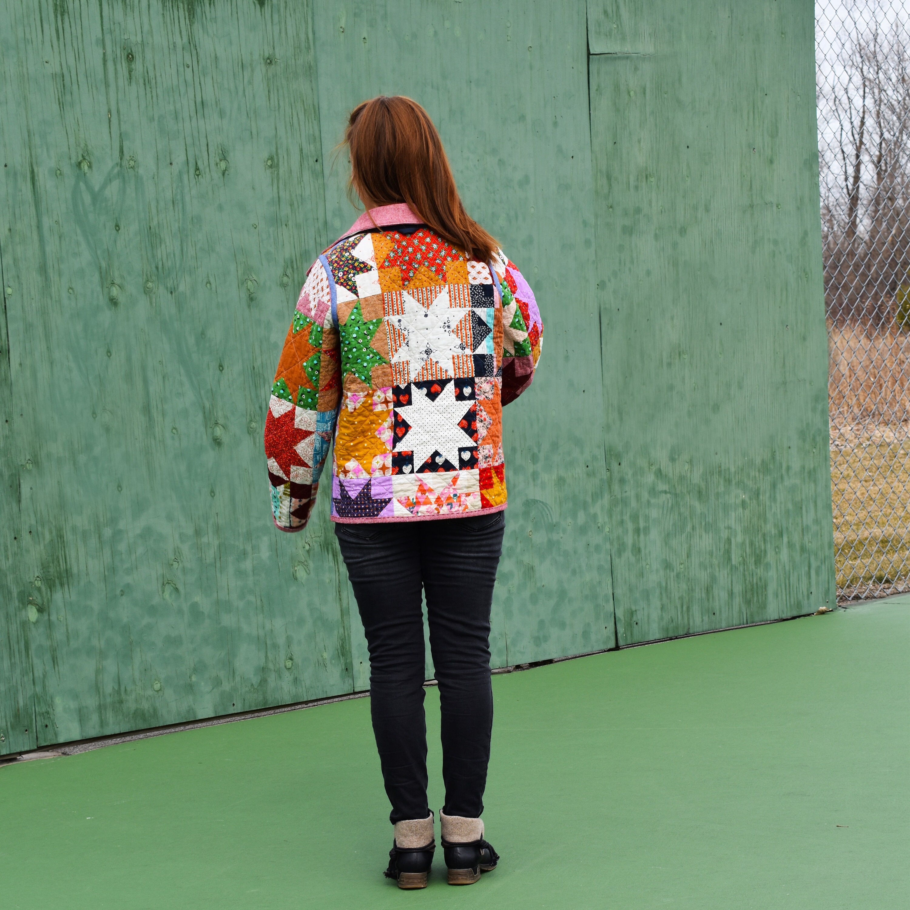 Patchwork Chore Coat Pattern - Etsy Canada