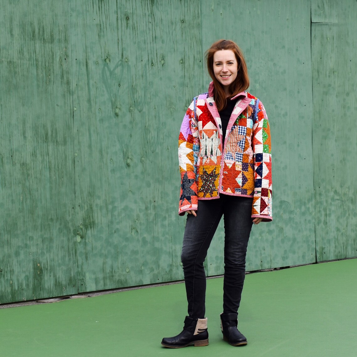 Patchwork Chore Coat Pattern - Etsy Australia