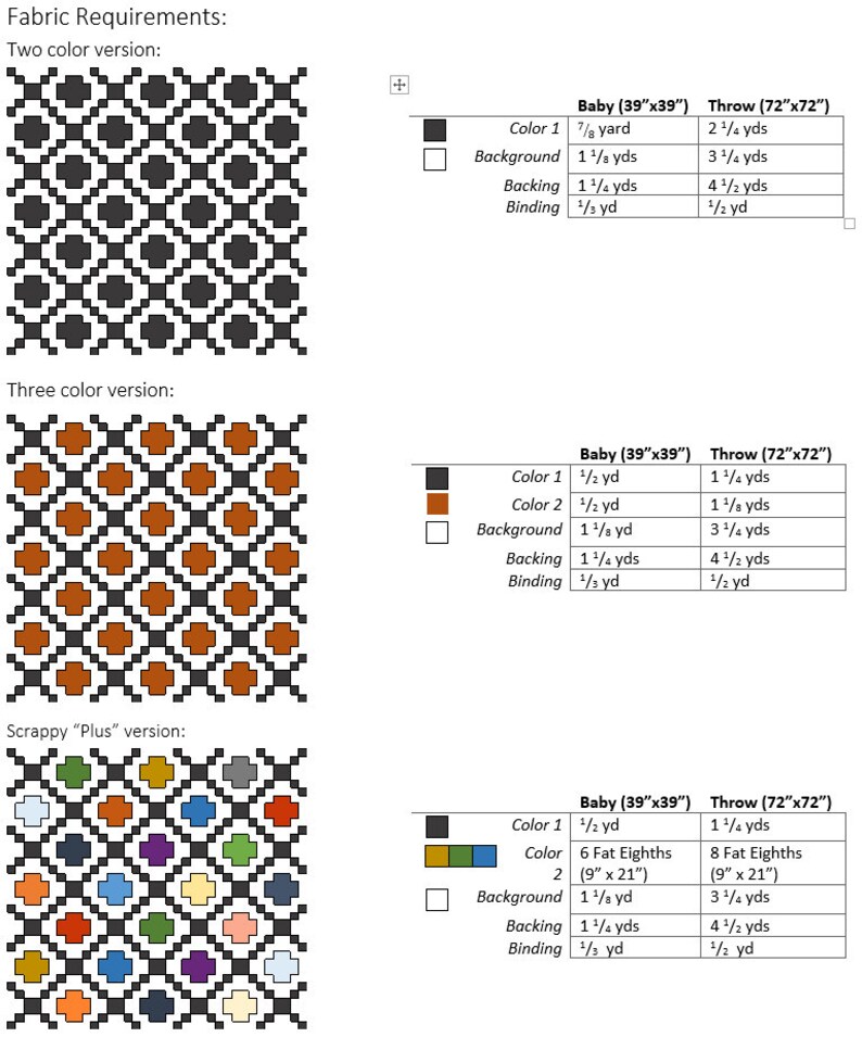 Modern Crossing Quilt PDF Pattern - Etsy Canada