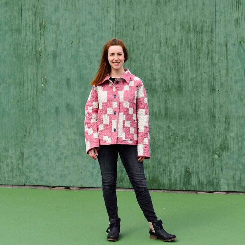 Patchwork Chore Coat Pattern - Etsy Australia