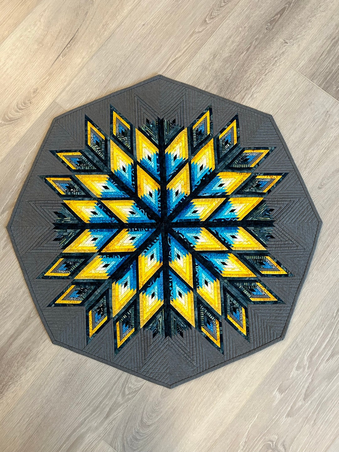 Octagon Table Topper Unique Round Shape Paper Piece - Etsy