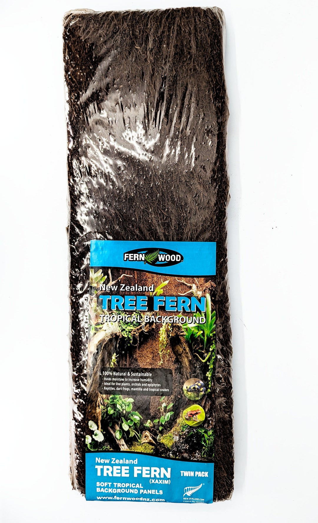 Fernwood (2) 18" X 6" X .5" New Zealand Fern Wood Tree Fern Fiber ...