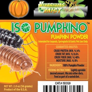 Iso Pumpkino Pumpkin Isopod Food - Etsy