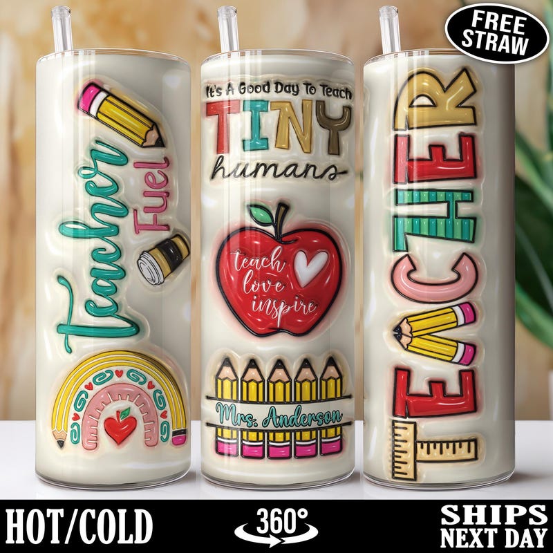 Teacher Cups - Etsy