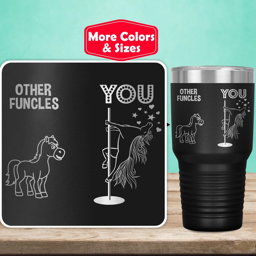 Funcle Tumbler Travel Mug Coffee Cup Funny Gifts for Birthday Best ...