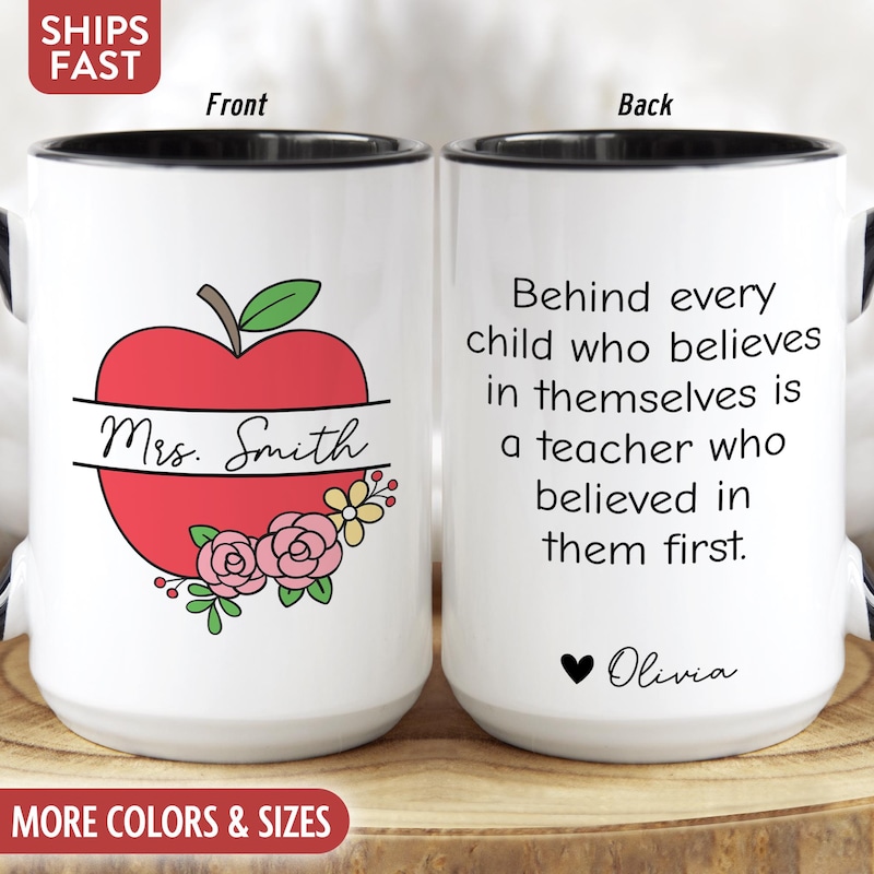 Teacher Cups - Etsy