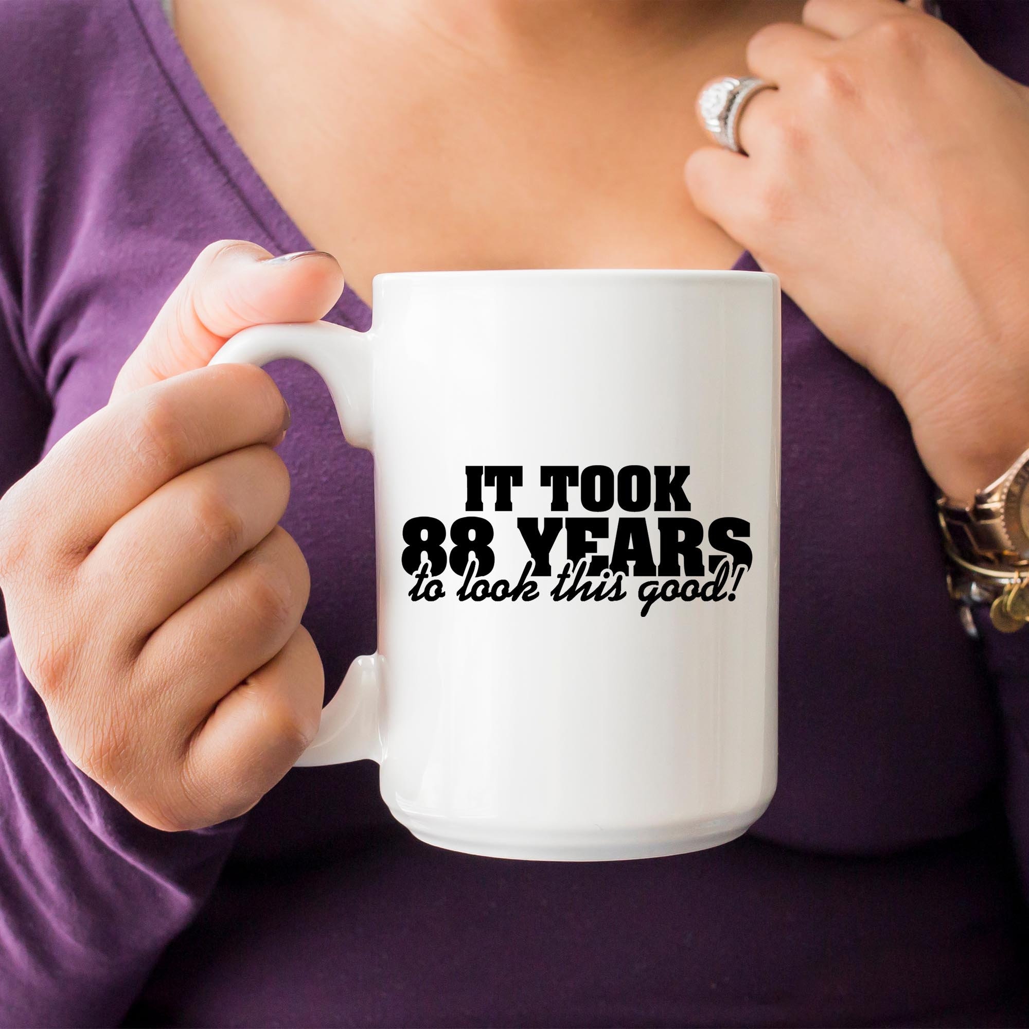 88th Birthday Mug Coffee Cup 88 Eighty Eight Eighth 1934 Funny - Etsy