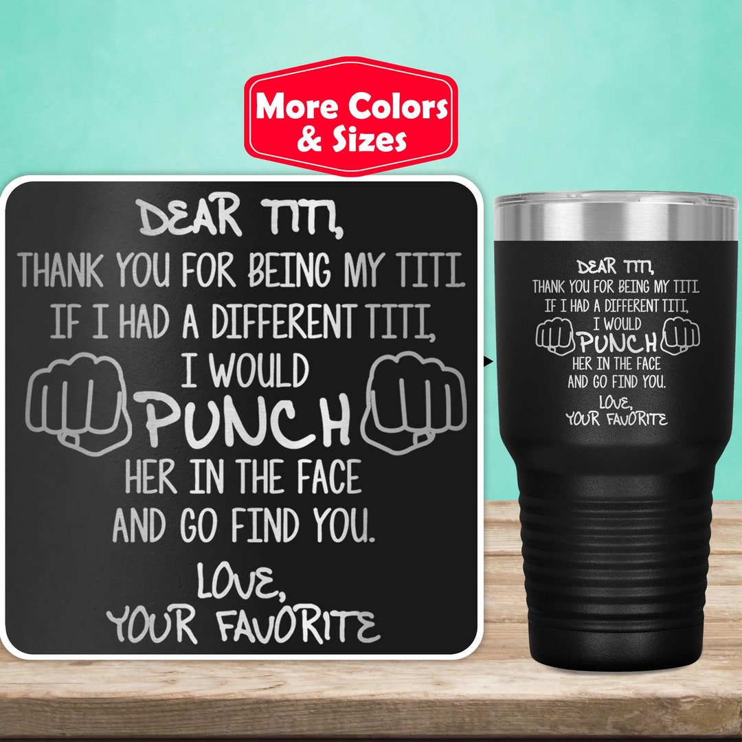 Funny Titi Gift for Titi Tumbler Cup, Titi Cup, Titi Gift Idea, Titi ...
