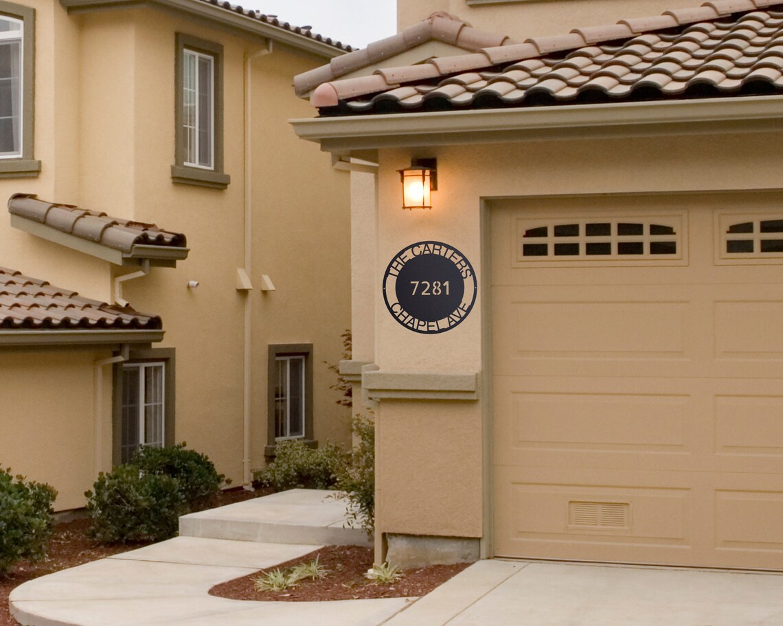 Address Number for House Number for Outside Plaque - Etsy