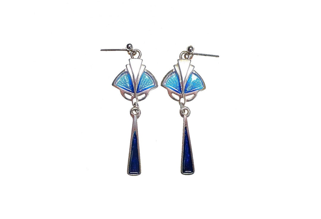 Vintage Scottish Ortak Pat Cheney Art Deco Style Enamel and - Etsy UK