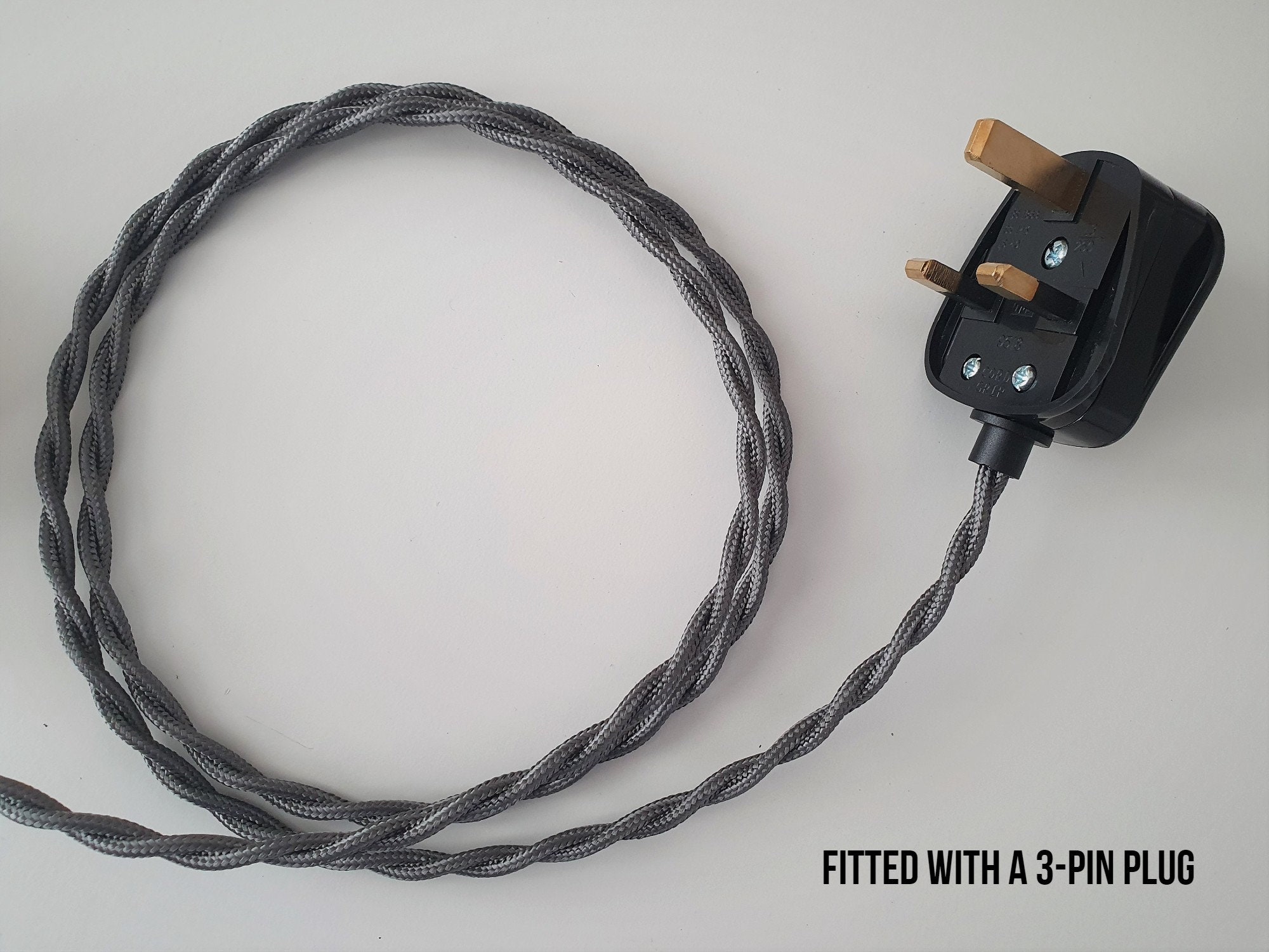 Plug in Pendant Light Threaded Bakelite Lamp Holder Twisted - Etsy UK