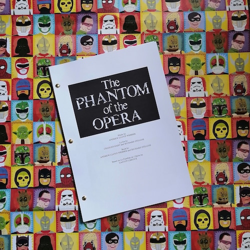 Phantom of the Opera Broadway Production Script Signed | Etsy