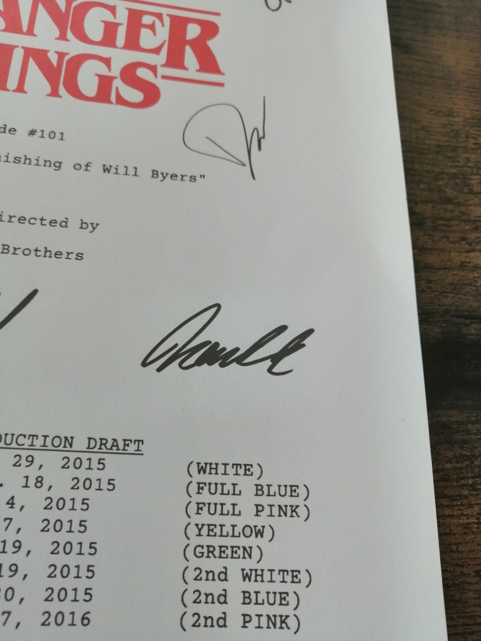 Tv pilot script - sngaret