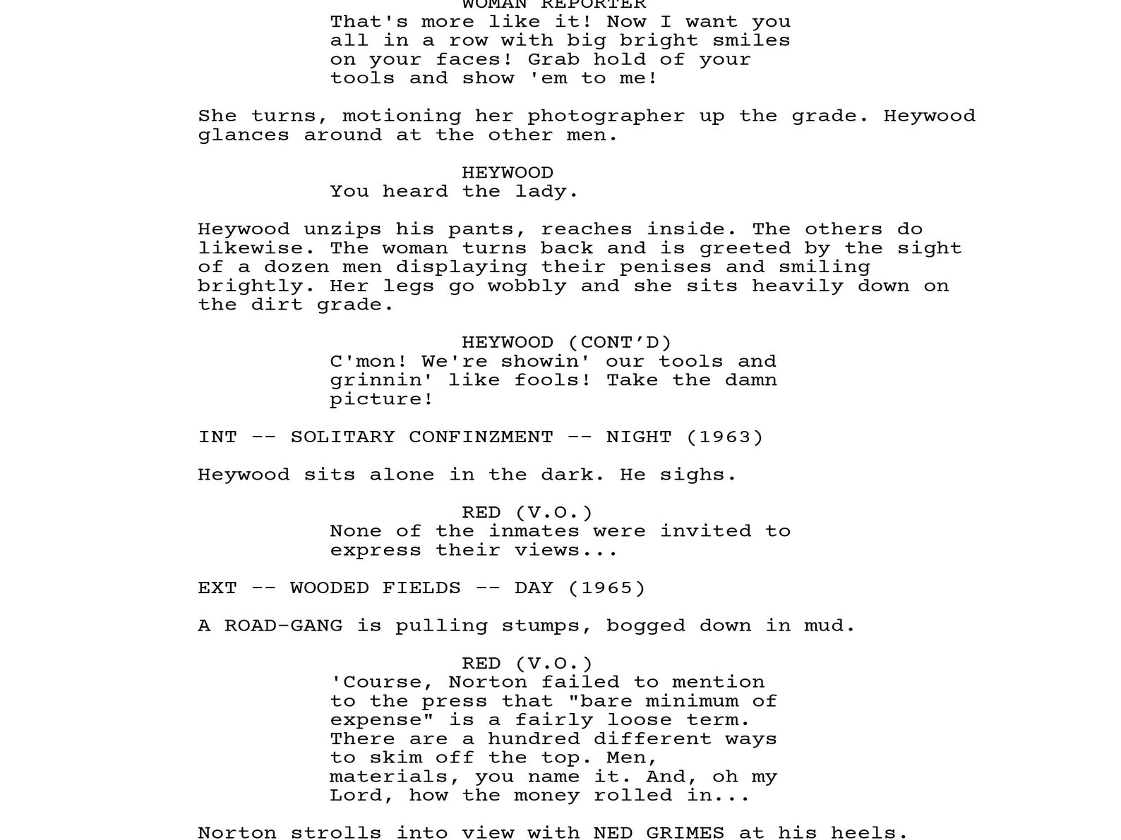 The Shawshank Redemption Script with Signatures /Autographs | Etsy