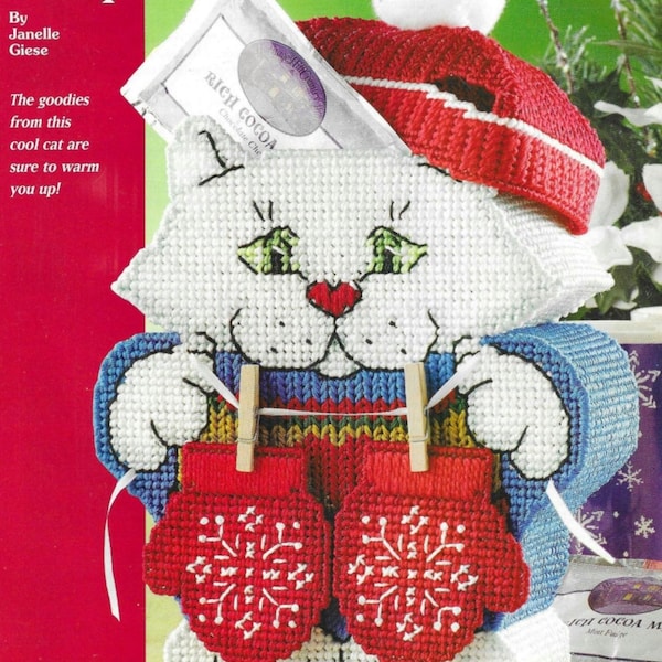 Plastic Canvas Kitty - Etsy