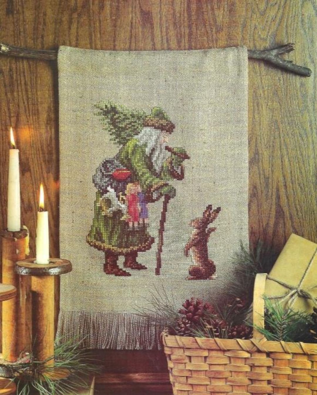 Santa"s Journey Cross Stitch Pattern PDF - Etsy