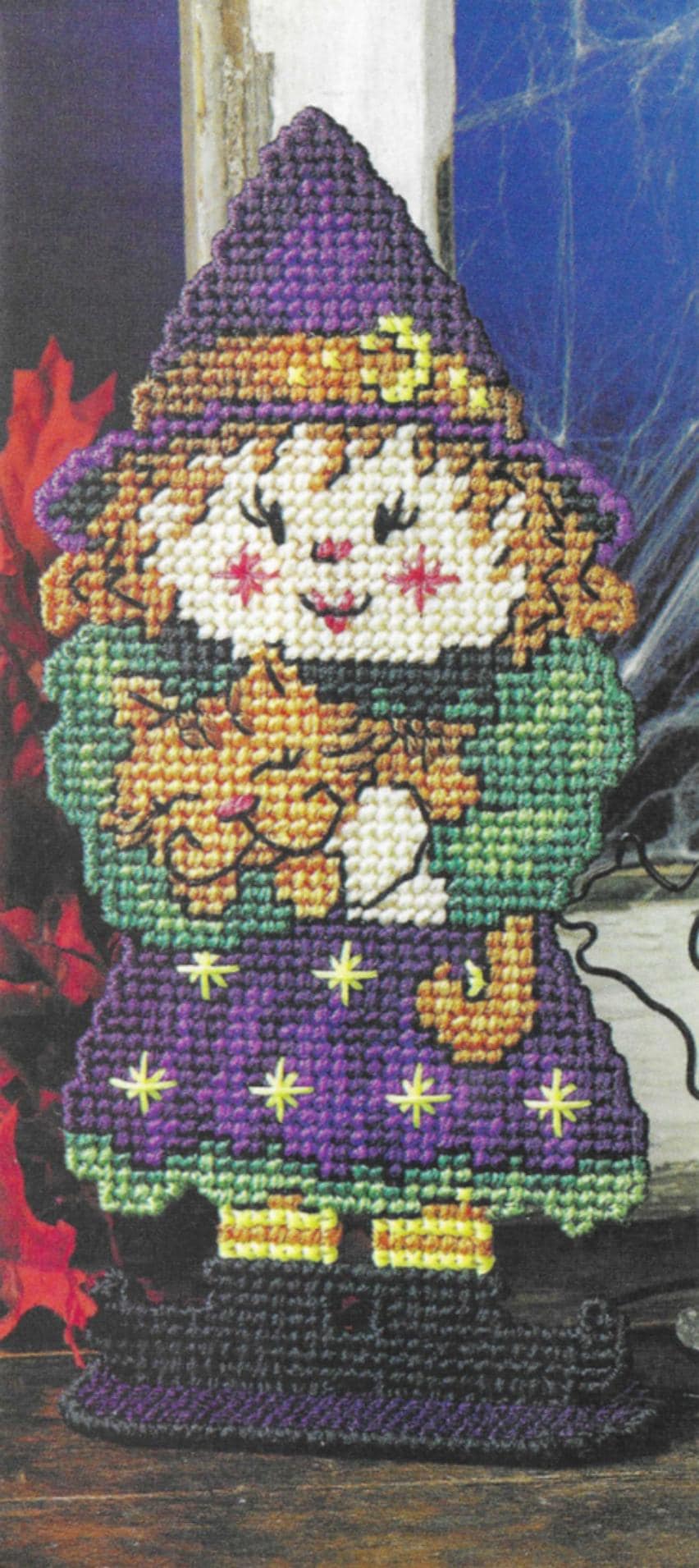 Wanda Witch Plastic Canvas Pattern PDF - Etsy
