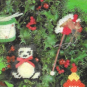 20 More Christmas Projects for Plastic Canvas PDF - Etsy