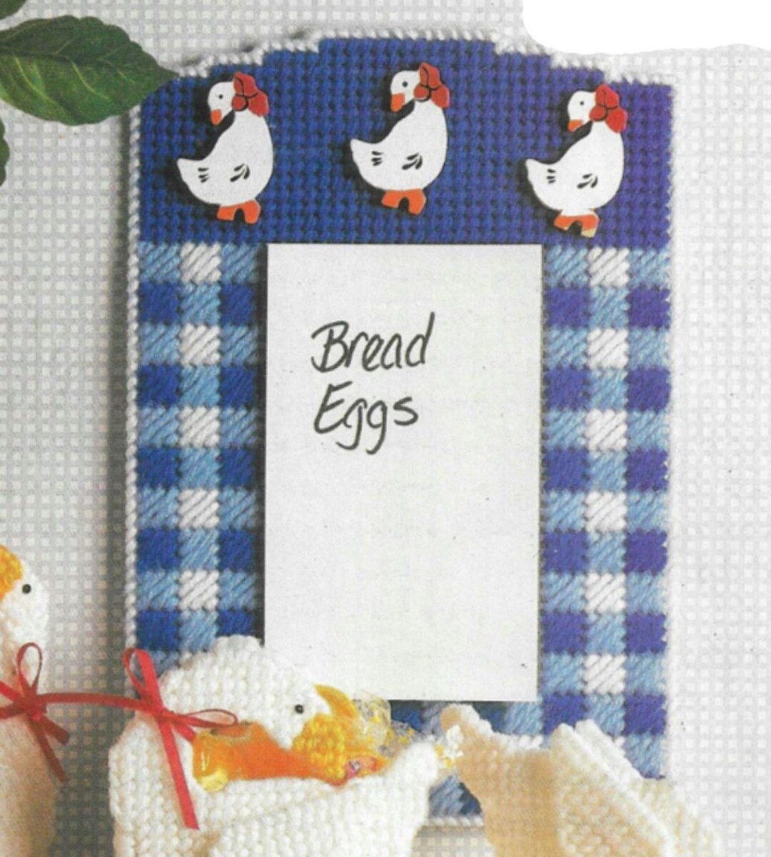 3d Goose Set, Memo Board, 5 Plastic Canvas Patterns PDF - Etsy