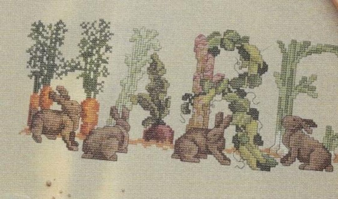 Hare Cross Stitch Pattern PDF - Etsy