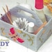 Divided Compartment Caddy Plastic Canvas Pattern PDF +bonus Butterfly ...