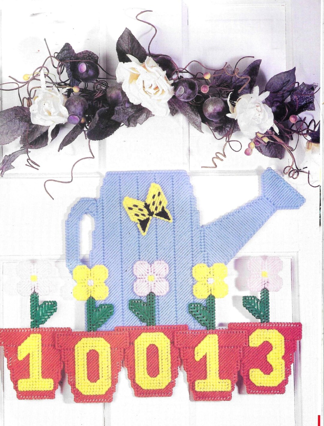 Address Marker Plastic Canvas Pattern PDF - Etsy