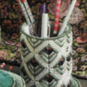 8 Sewing Accessories Plastic Canvas Pattern PDF - Etsy