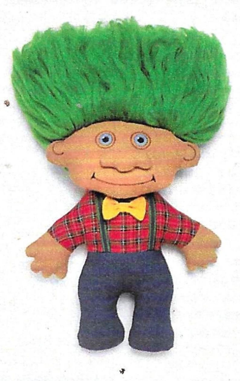 15" Troll Doll Sewing Pattern PDF - Etsy