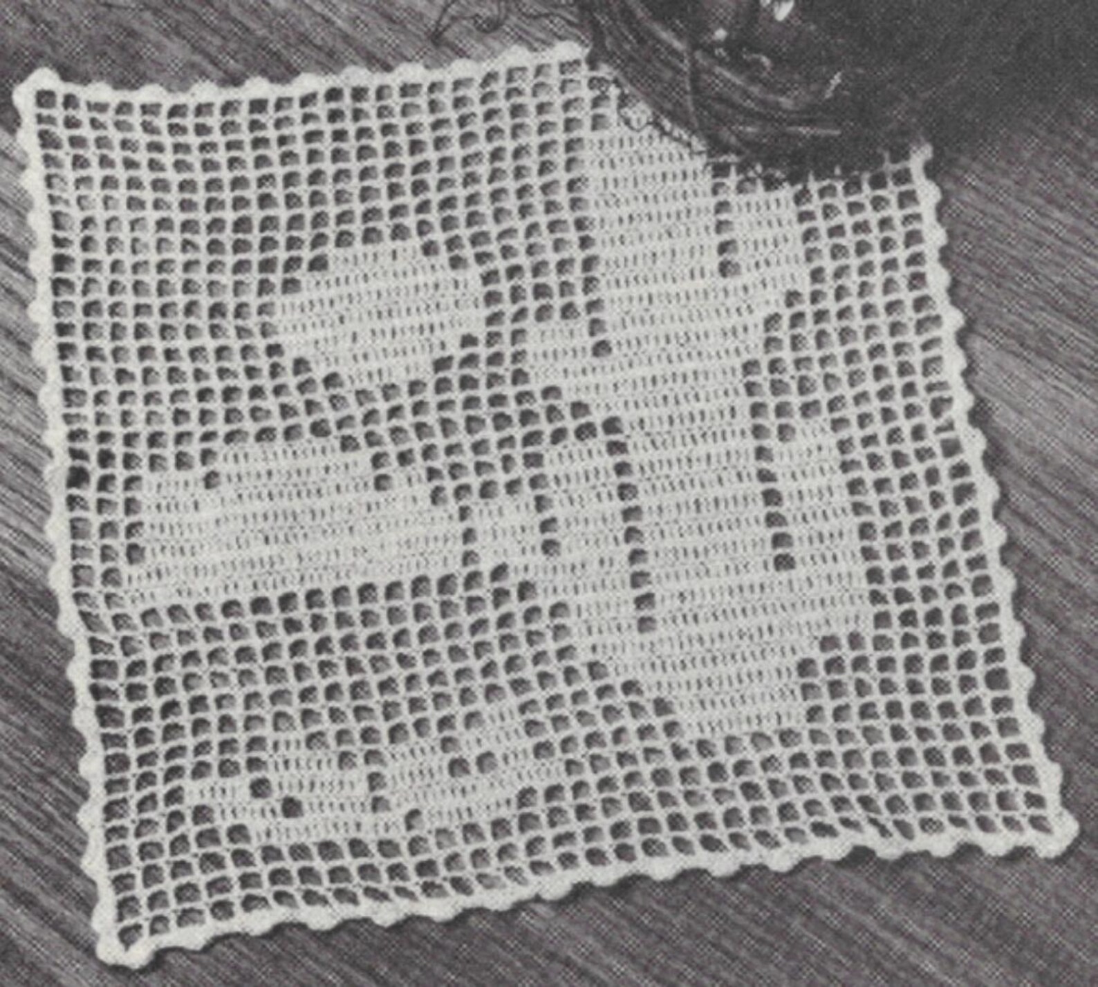 Five Vintage Crochet Western Filet Patterns PDF, Horses - Etsy
