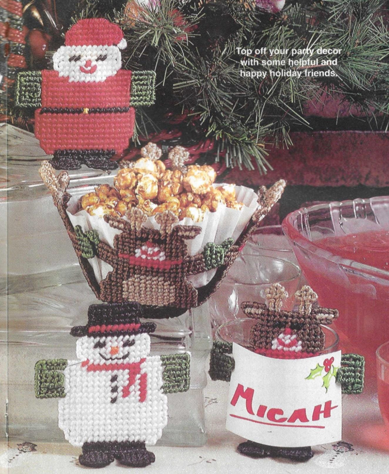 Candy Bowls Plastic Canvas PDF - Etsy