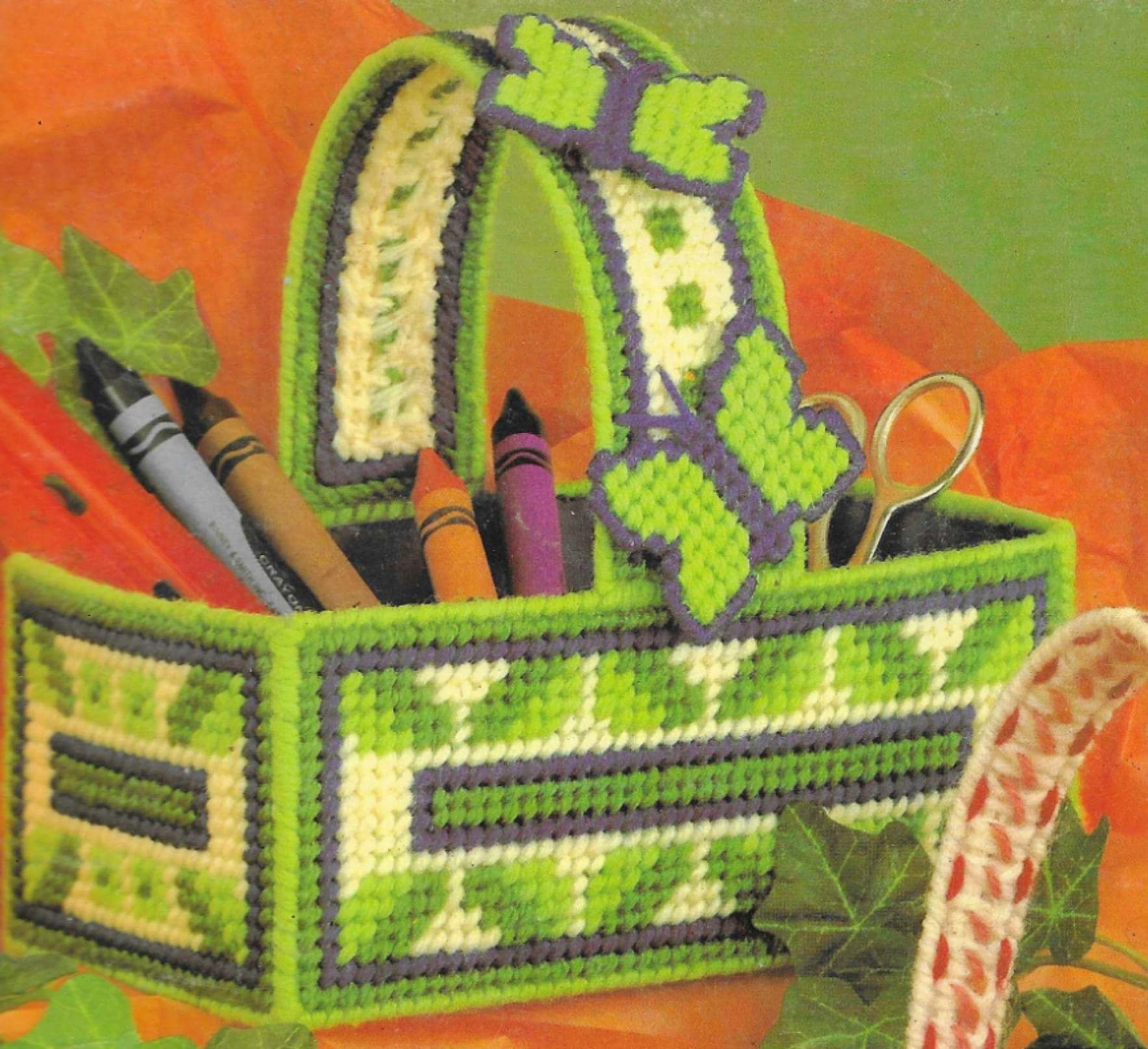 Ten Plastic Canvas Baskets Patterns PDF - Etsy