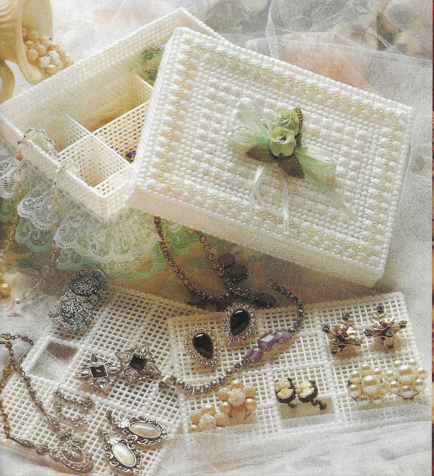 Layered Jewelry Box Plastic Canvas Pattern PDF - Etsy