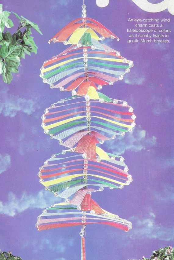 Wind Spinners Plastic Canvas Patterns