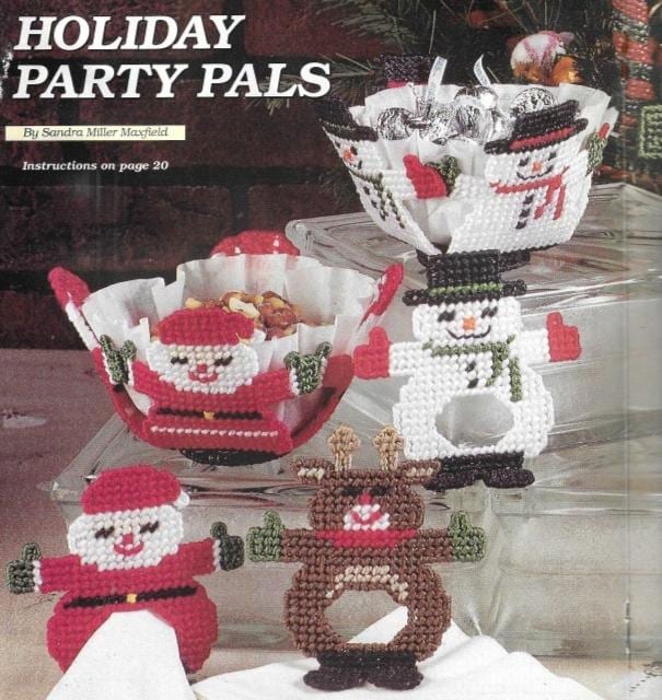 Candy Bowls Plastic Canvas PDF - Etsy