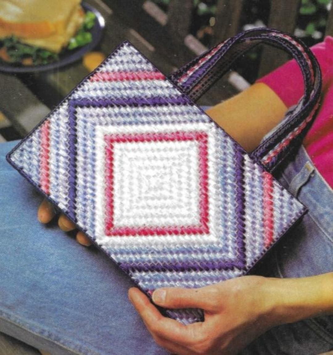 Book Caddy Plastic Canvas Pattern PDF - Etsy