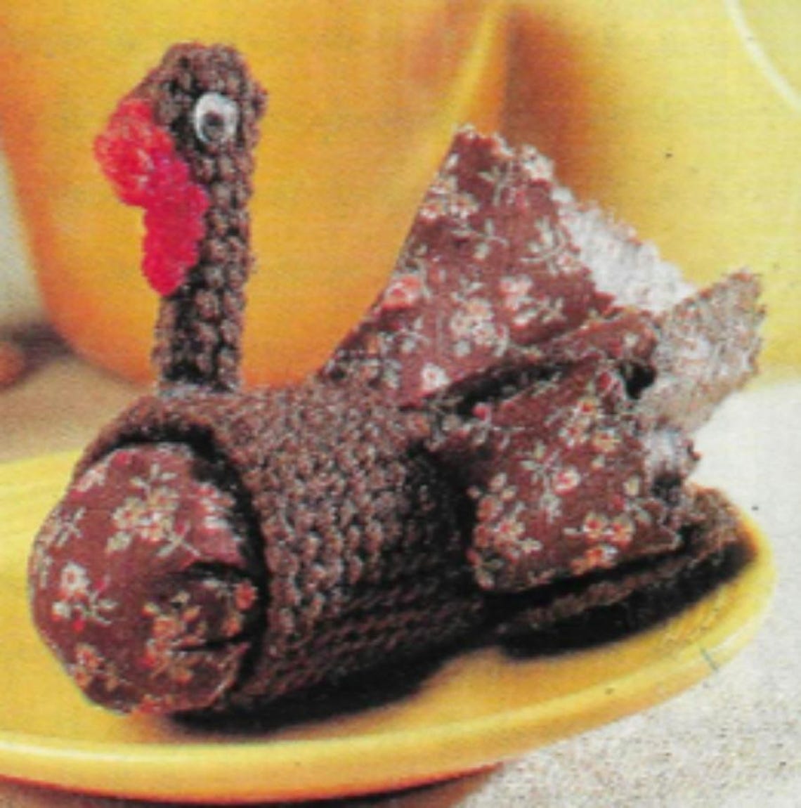 Thanksgiving Turkey Centerpiece +bonus Plastic Canvas Pattern PDF - Etsy