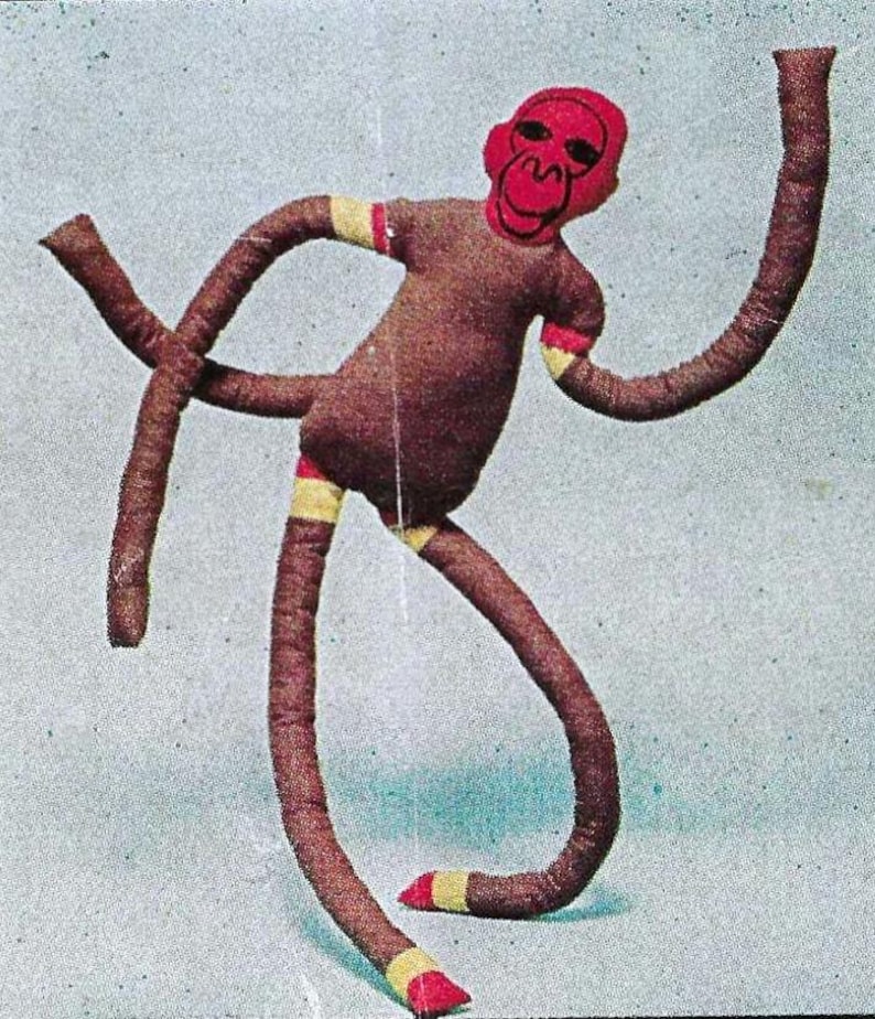 Cursed Monkey Sewing Pattern PDF - Etsy