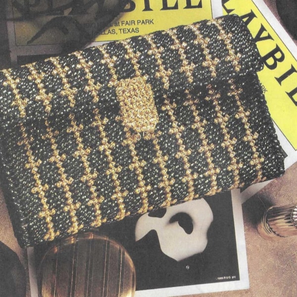 Plastic Canvas Purse Pattern - Etsy
