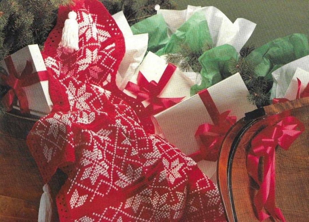 Nordic Afghan Crochet Pattern PDF - Etsy