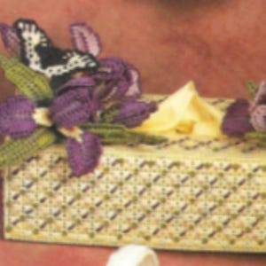 Seven Tissue Box Cover Plastic Canvas PDF, Cardinals, Butterflies ...